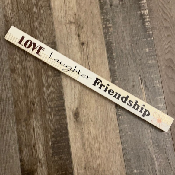 Other | Friendship Wood Sign | Poshmark